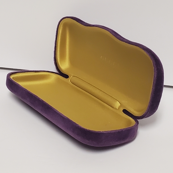 Gucci | Accessories | Gucci Purple Velvet Eyeglass Case | Poshmark